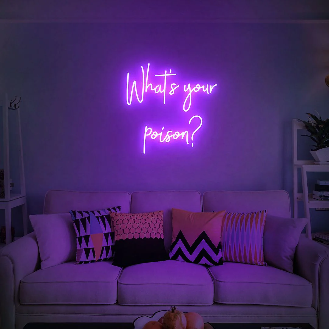 How to Match Neon Signs with Your Home Decor